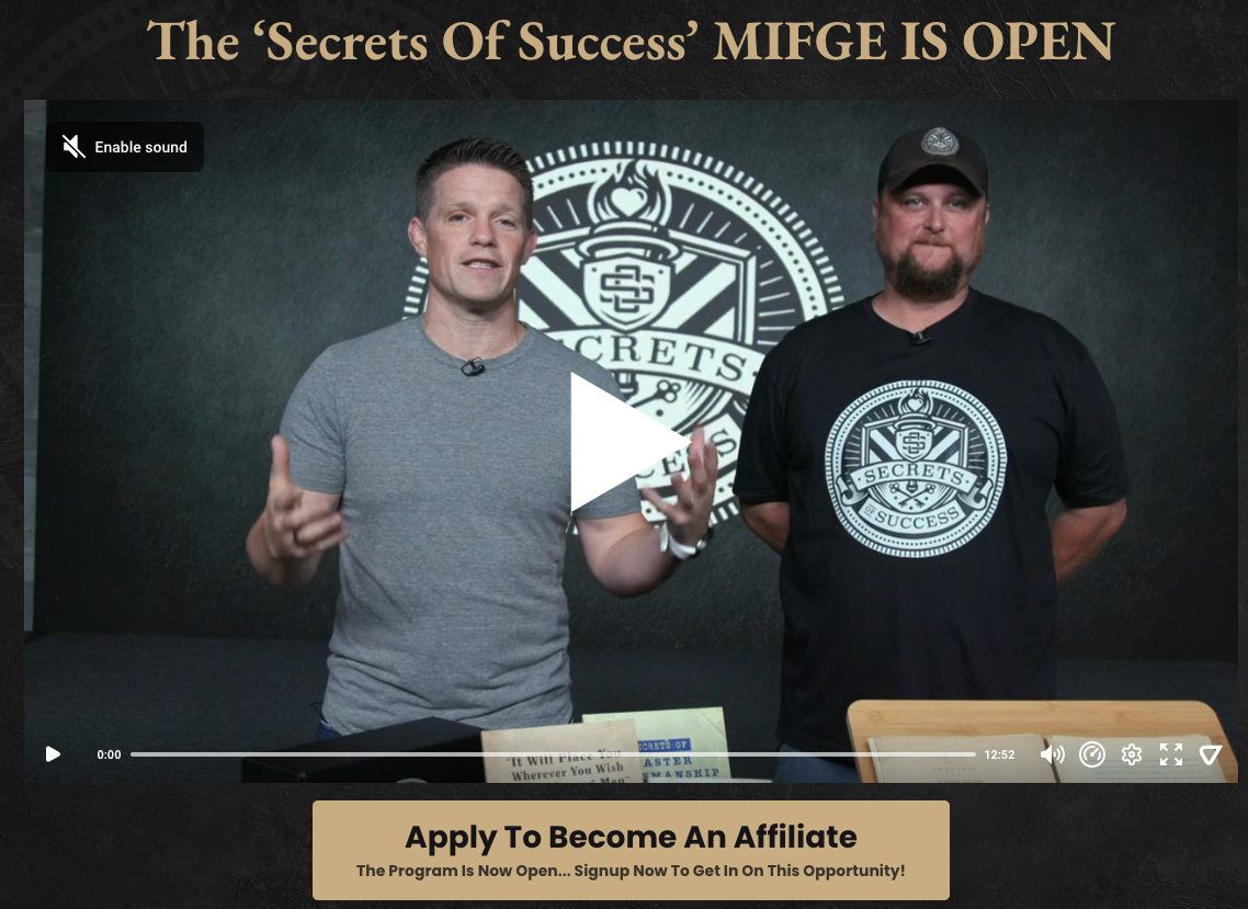 Secrets of Success: A Comprehensive Review and Exciting New Opportunity